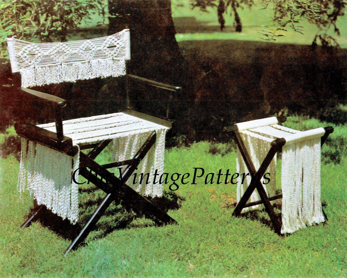 Macrame Patterns - ChicVintagePatterns