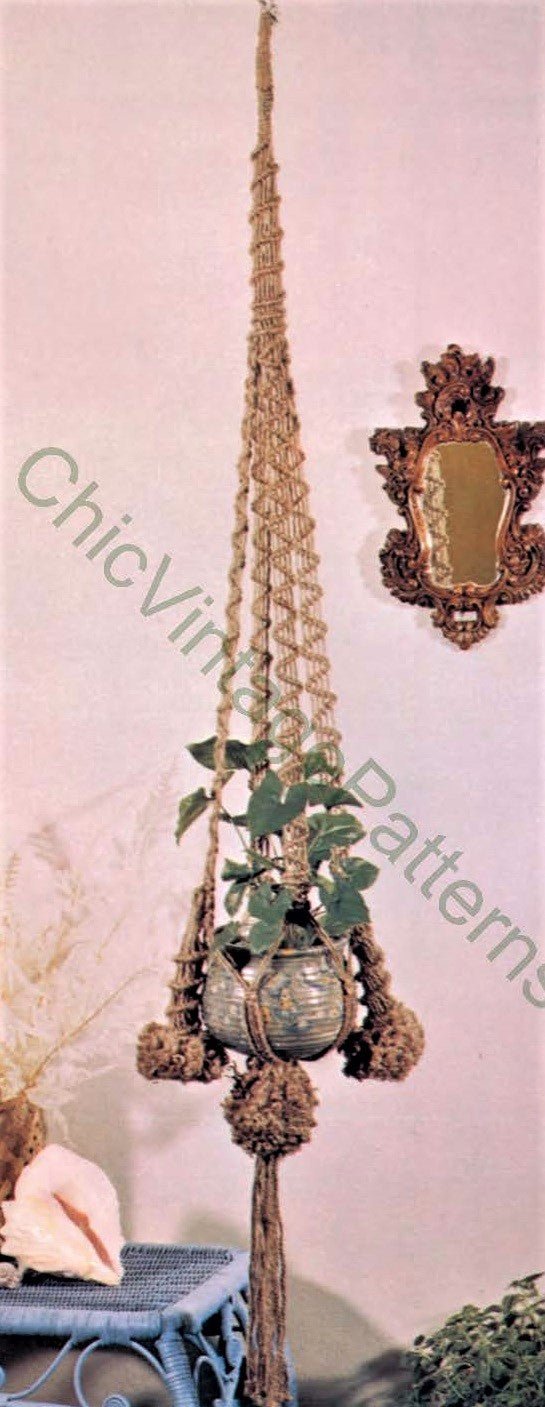 Vintage "Macrame Plus" Pattern Book | ChicVintagePatterns