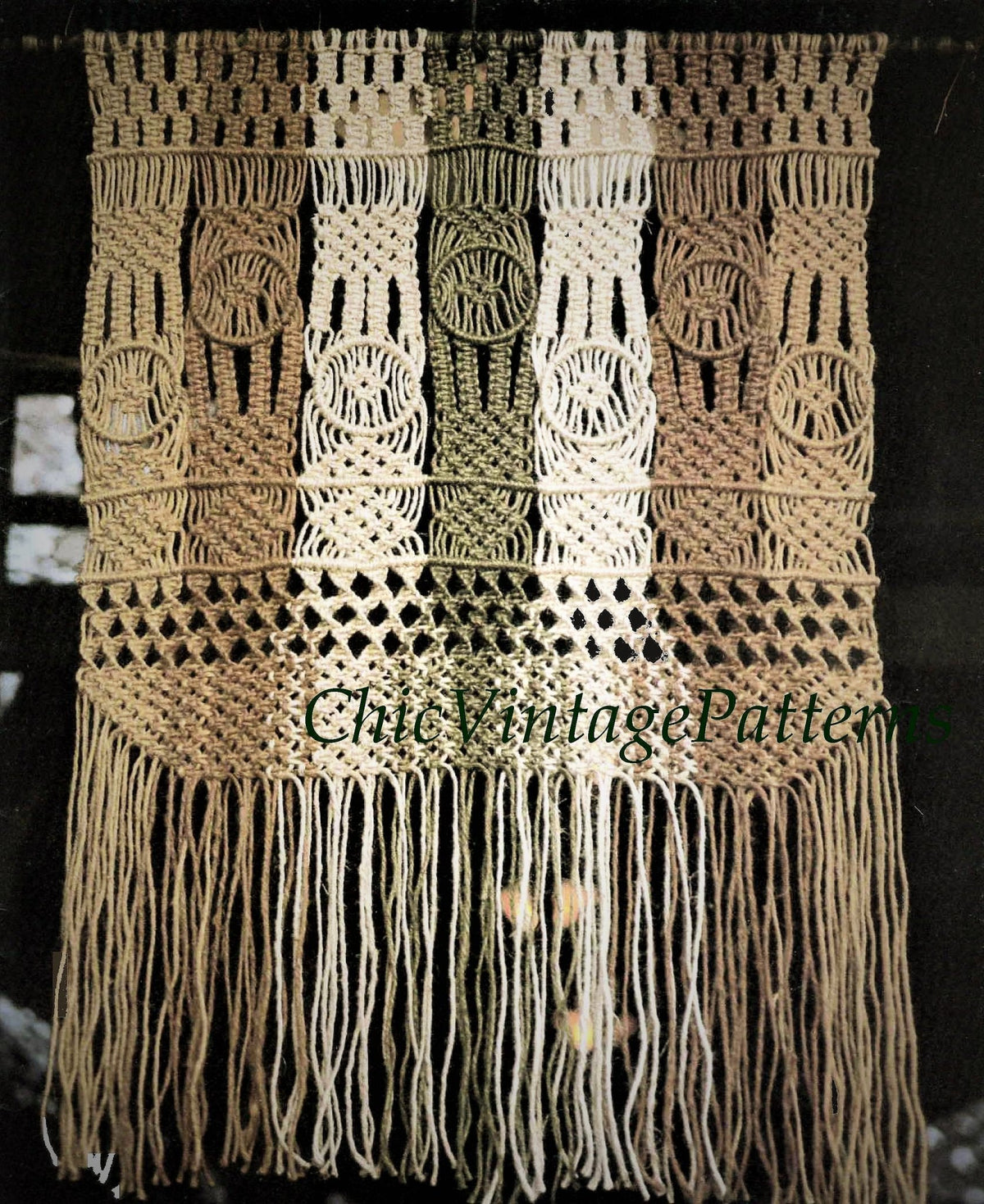 Macrame Patterns - ChicVintagePatterns