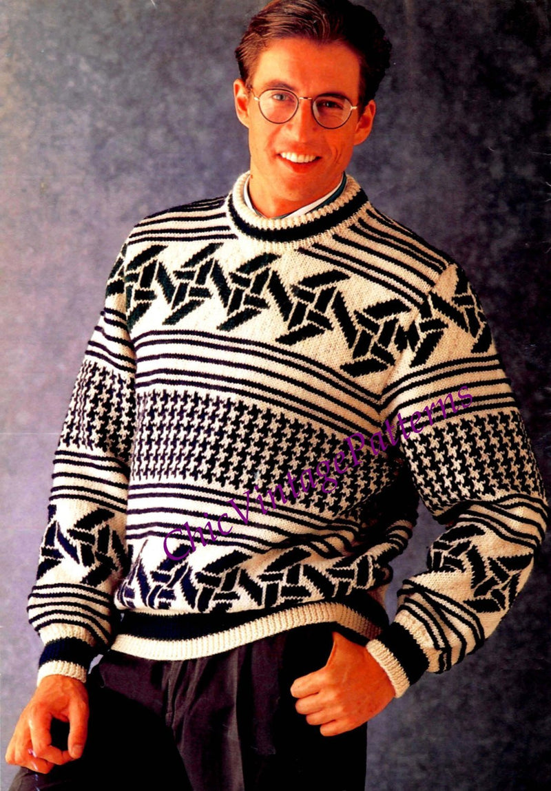 Knitting Patterns for Men | ChicVintagePatterns