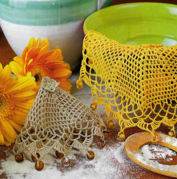 Vintage Beaded Jug Cover Pattern | ChicVintagePatterns